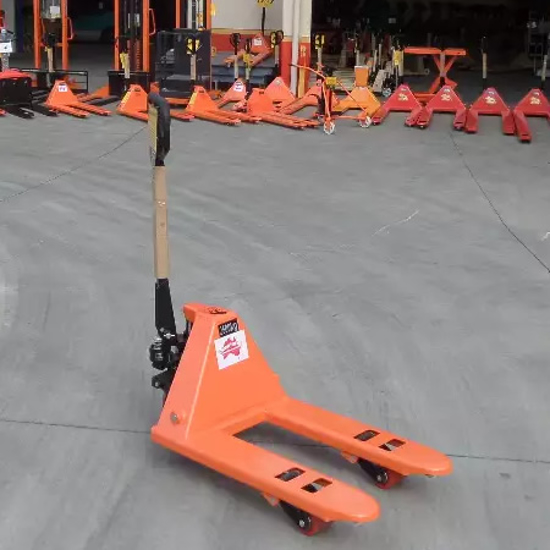Short and Narrow 2.5 Ton Pallet Jack Low Profile | Electric Pallet ...